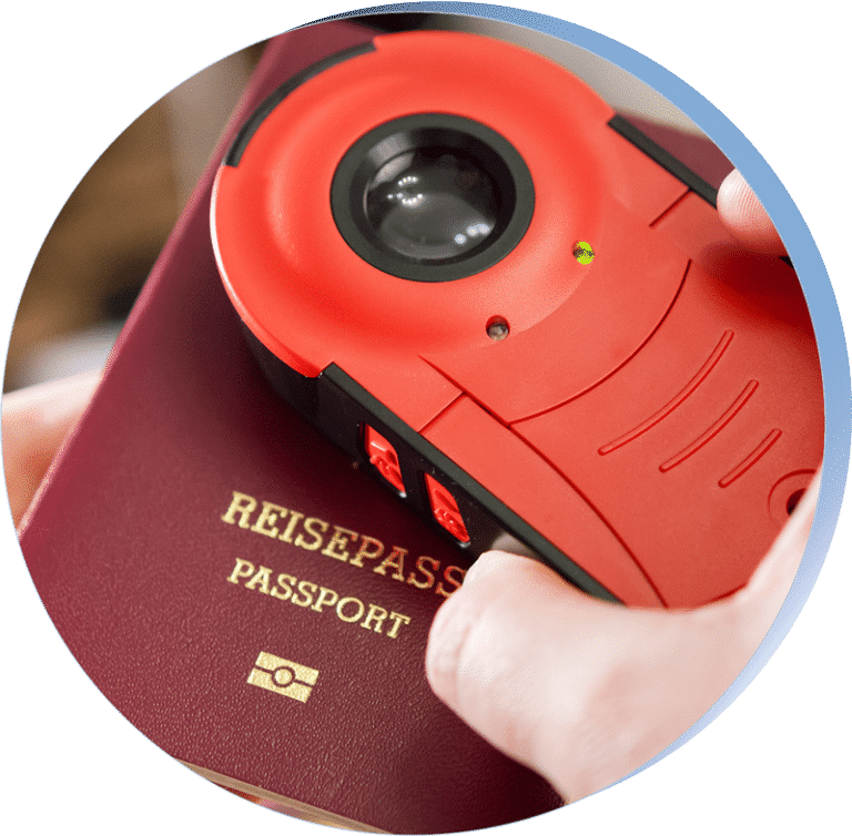 Dokumentenprüflupe „Doculus Lumus“ 22x - SpyShop